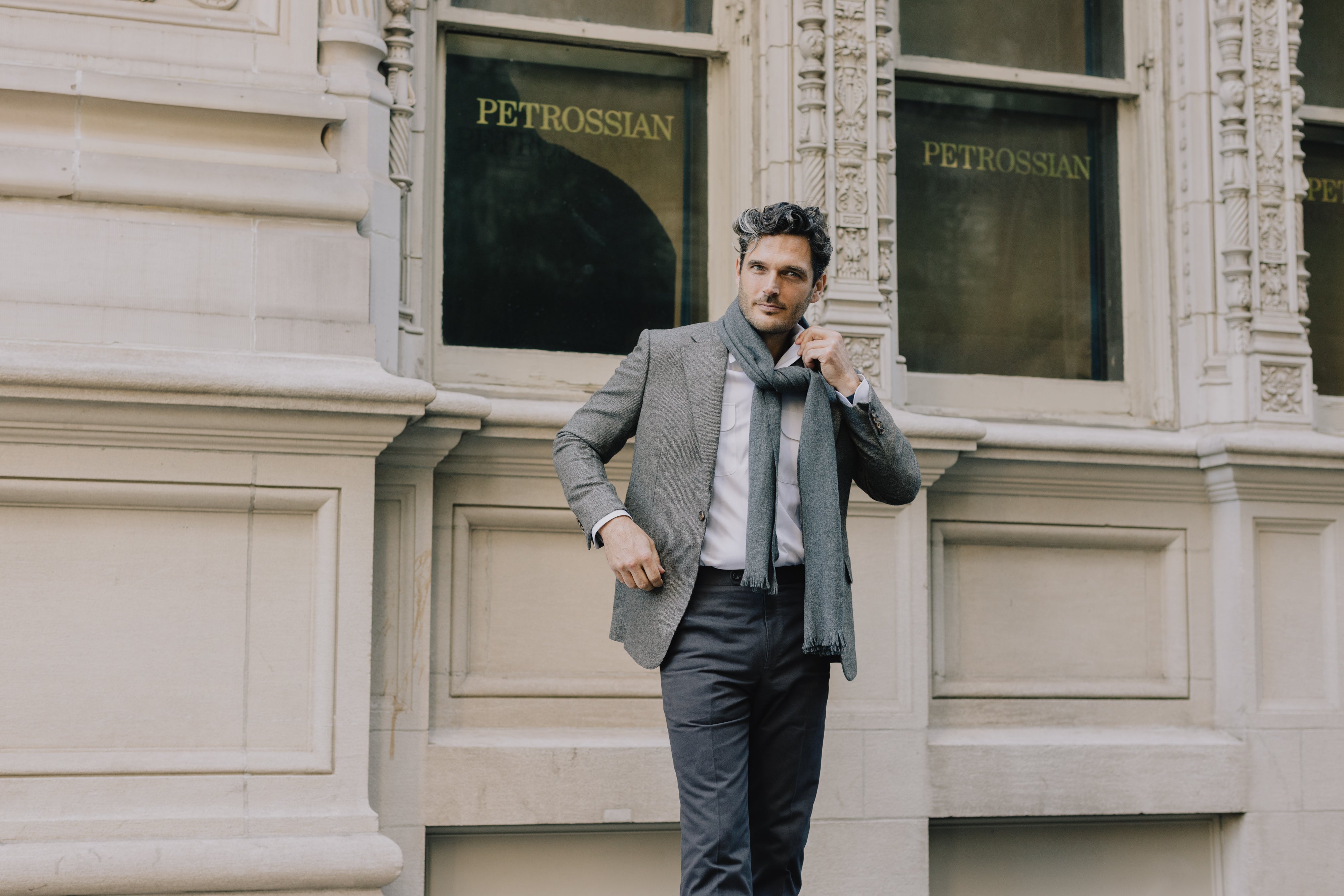 One Piece Button Down Shirt in White Denim – Cad & The Dandy New York