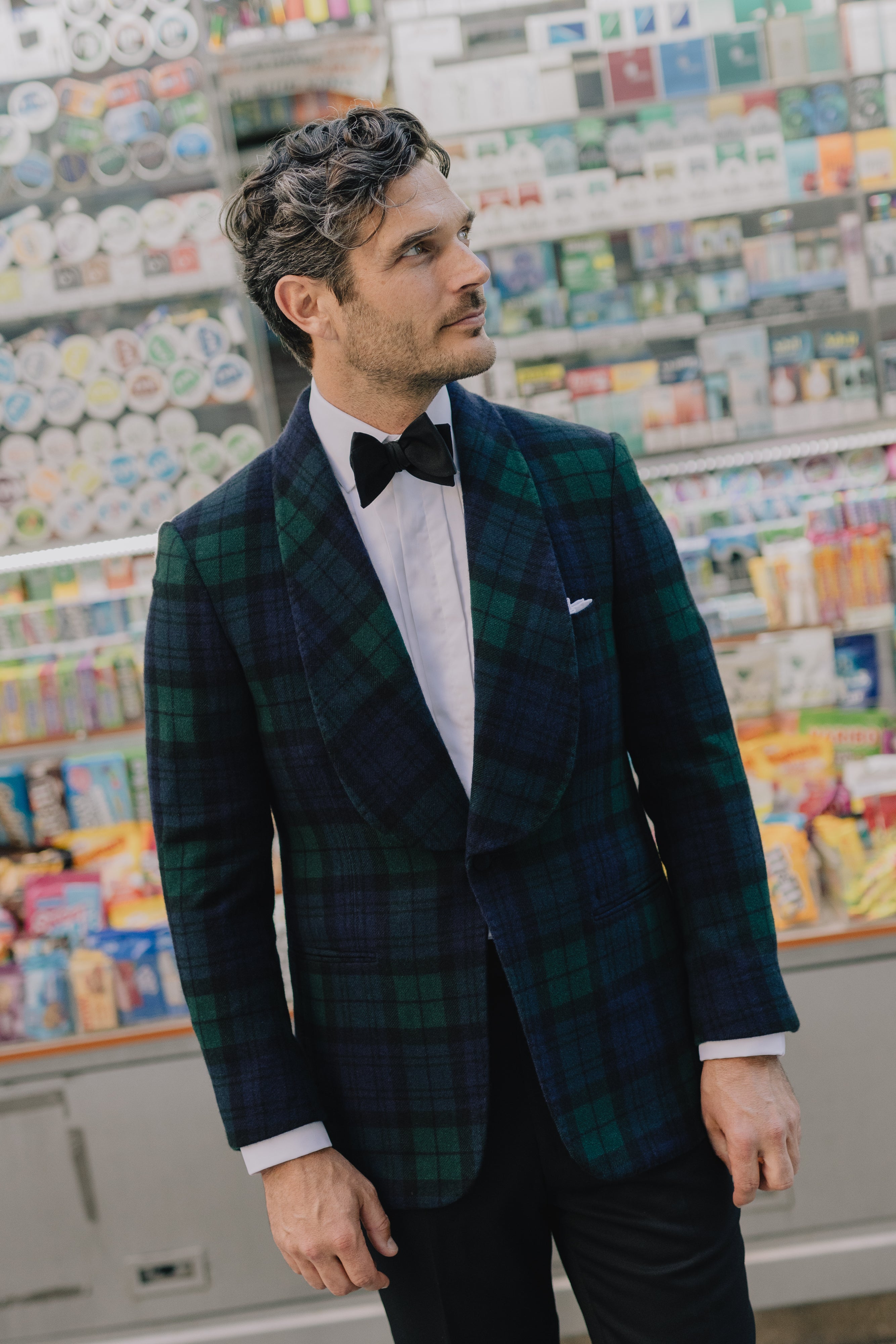 Black Satin Self Tie Bow Tie – Cad & The Dandy New York