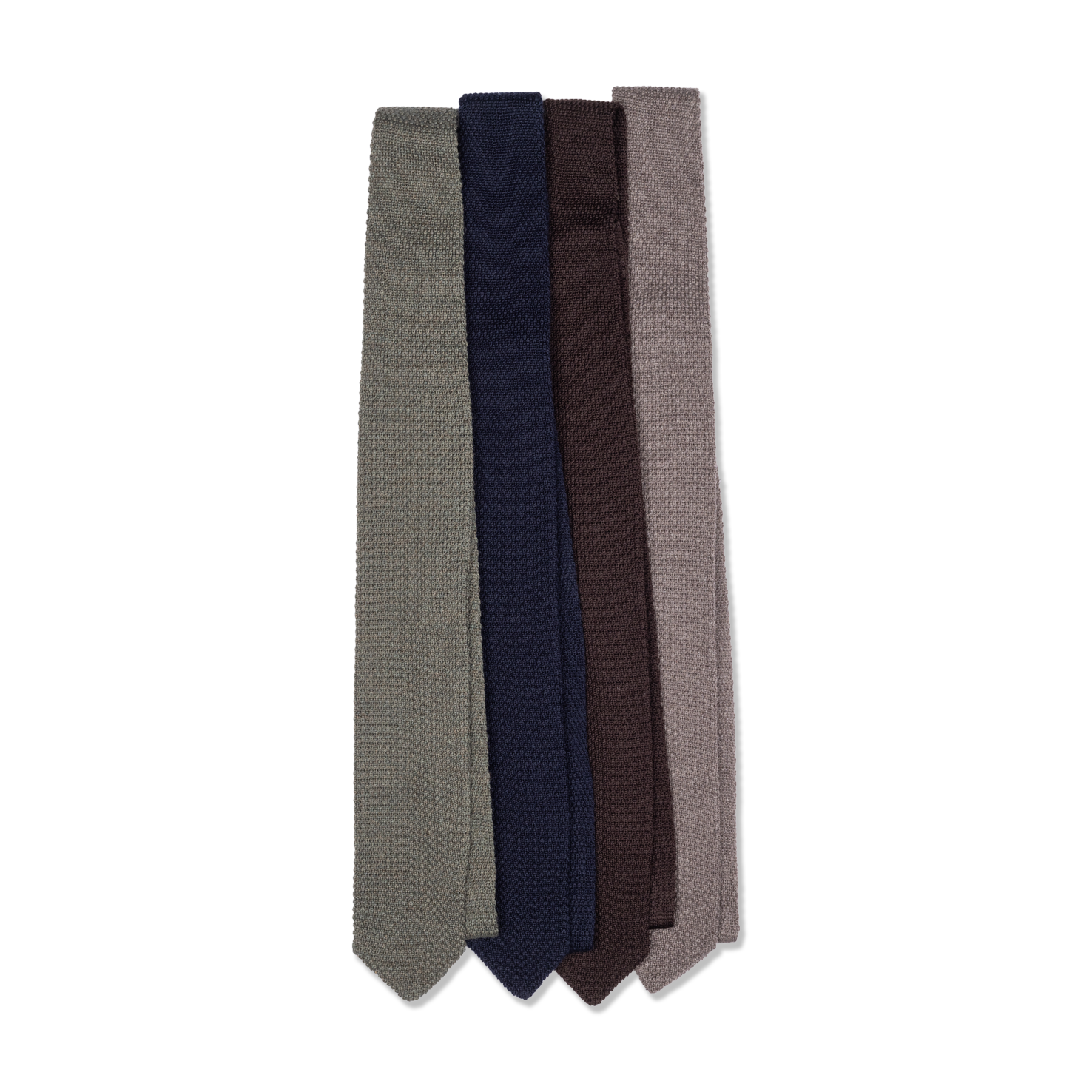 Wool Knitted Tie in Mole Grey – Cad & The Dandy New York