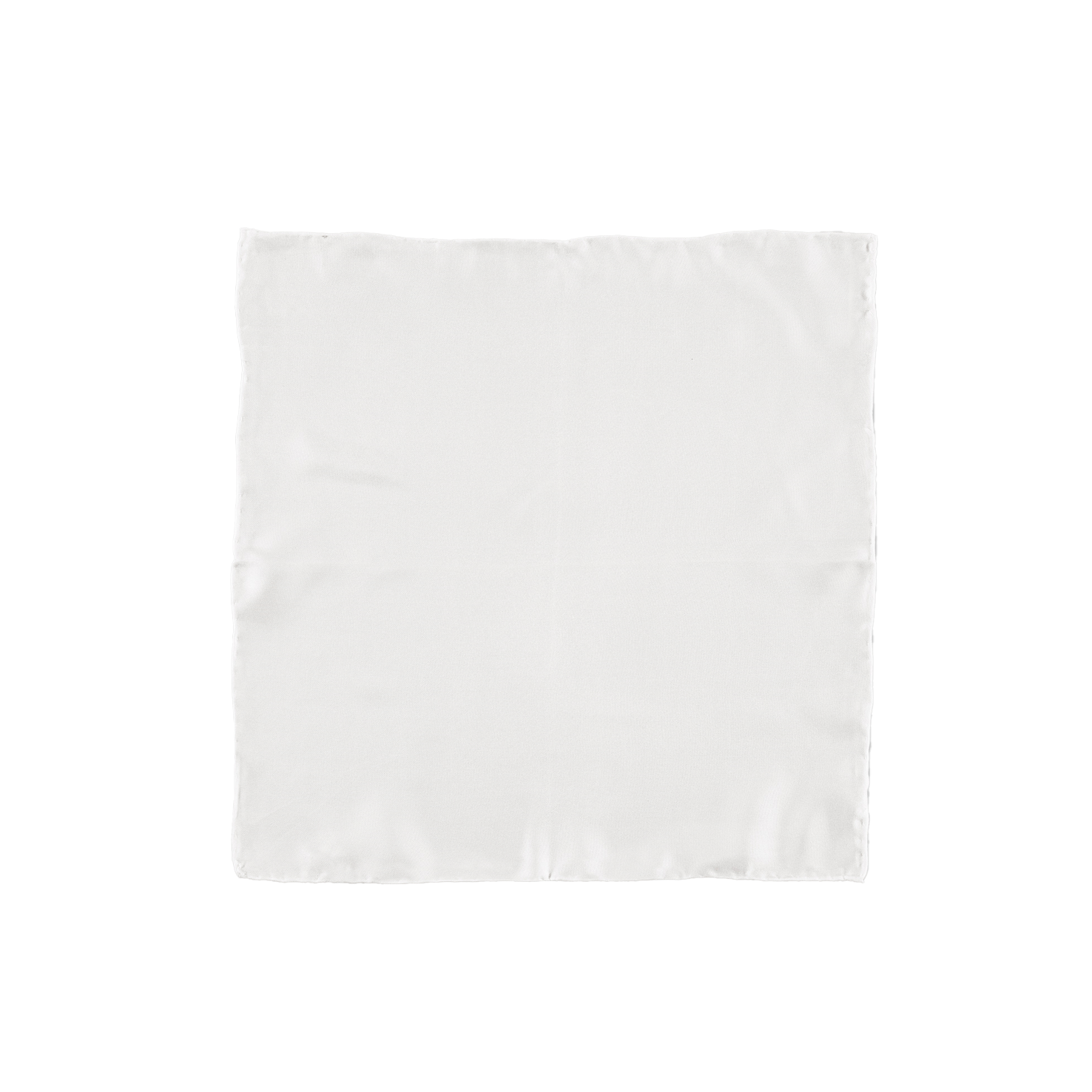 White Silk Pocket Square – Cad & The Dandy New York